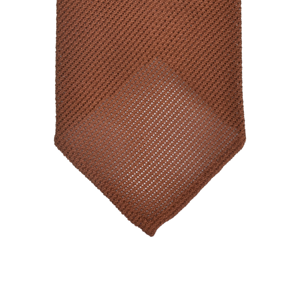 Orange Label | 'garza fina' tie, Handmade in Italy, copper – Amidé Hadelin